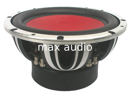 Foam Surround Powered Car Subwoofer Yellodie - Cast Aluminum Frame