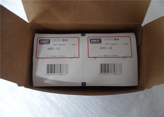 Radial Load C5 Deep Groove Ball Bearing  6001-2Z In Bi-direction