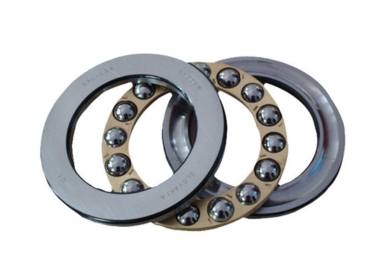 OPEN Single Direction Axial Thrust Bearing P5 / P4 / P2 , Low Vibration