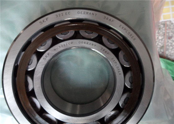 P0 / P6 Single Row Cylindrical Roller Bearing NU313ECP C3 With Nylon Cage
