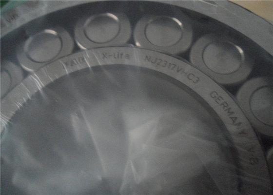 Chrome Steel C3 Cylindrical Roller Bearing NU320ECM , Brass Cage And Single Row