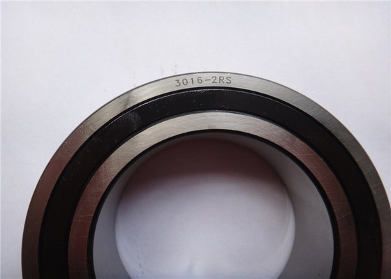 Highly Rigid Angular Contact Ball Bearing With Carbon Steel , Single Row