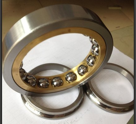 Brass Cage Angular Contact Bearing QJF213 , Axial Load Thrust Ball Bearing