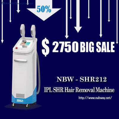 2014 big promotion high quality ipl handle machine hair removal permanently
