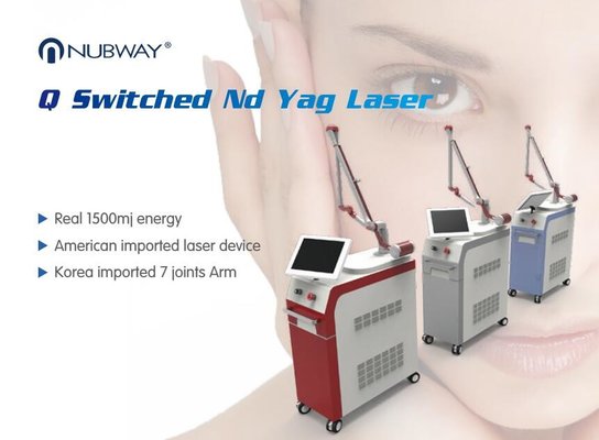Great demand most advanced q-switched Nd yag laser1064nm & 532nm & 1320nm q-switched nd yag tattoo removal machine