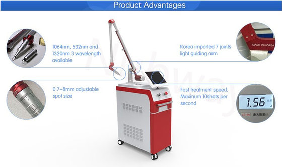 New design Laser nd yag q-switched laser nd yag q-switched tattoo removal machine