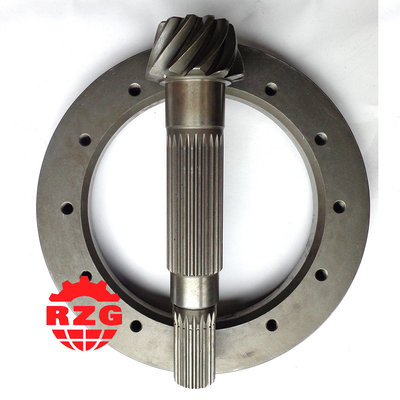 High Hardness 20CrMnTi Crown Wheel And Pinion , Hypoid Spiral Bevel Gears supplier