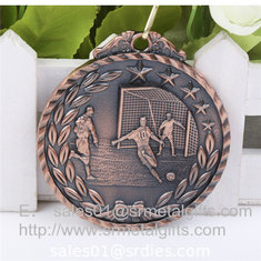 China Antique bronze plated sports race finisher medals and medallions wholesale, supplier