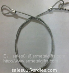 China Cheap stainless steel wire rope with copper screw cap supplier