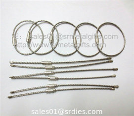 China Personalized stainless wire cable loop with screw nut fastener supplier