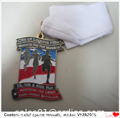personalized athletic campaign souvenir medals, custom sport games finisher medallions, supplier