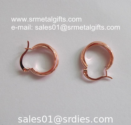 Rose gold monogram pendant jewelry chain necklace with lobster clasp supplier