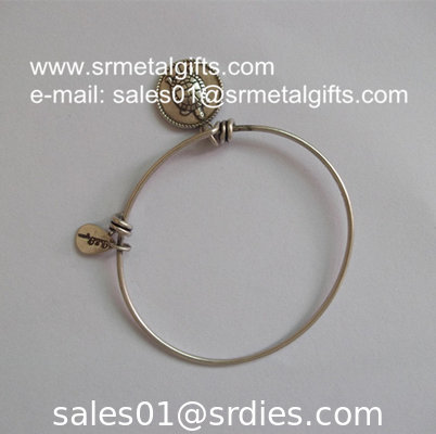 Stainless steel wire cable bangle bracelet wholesale supplier