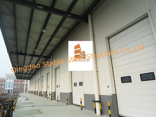 China industrial prefabricated steel structure warehouse for logistic storage supplier