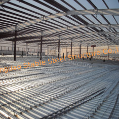 China Prefabricated Light Steel Structure metal Workshop with Large Span supplier
