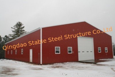steel structure small building cheap prefab barn supplier