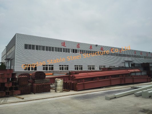prefab portal frame modular steel structure workshop supplier