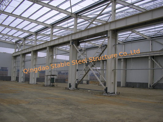 Algeria low cost steel structure workshop with crane supplier