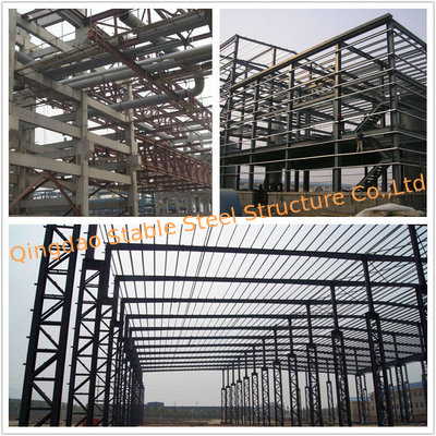 Modern steel structure workshop in Algeria supplier