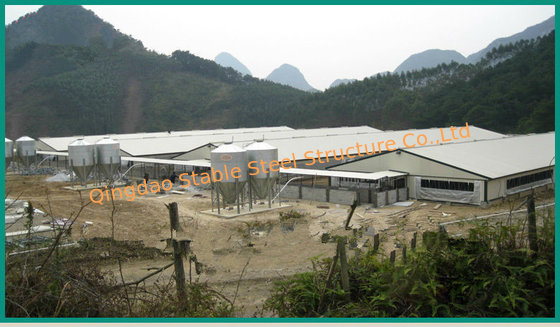 prefabricated light steel frames structural workshop supplier