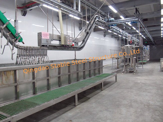 low cost prefabricated steel structure slaughter house building supplier