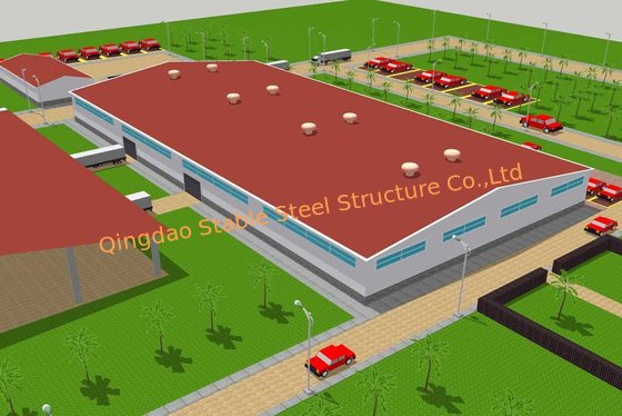 High quality prefabricated metal framework workshop supplier