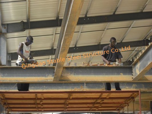 prefabricated steel structure Workshop  for Gabon supplier