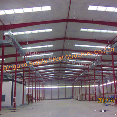 Metallic Prefab Steel Fabrication Workshop with High Standard Quality supplier