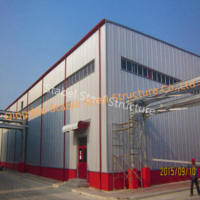 Metallic Prefab Steel Fabrication Workshop with High Standard Quality supplier