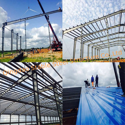 Steel Structure Coal Workshop Construction with Nice Quality supplier