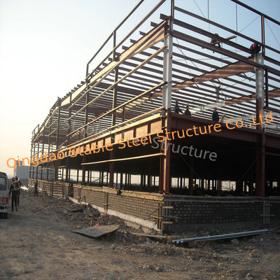 Prefabricated Light Steel Structure metal Workshop with Large Span supplier