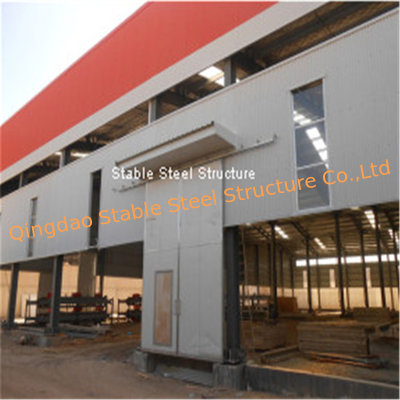 Libya Prefab Steel Structural Warehouse with Corrosion Protection supplier