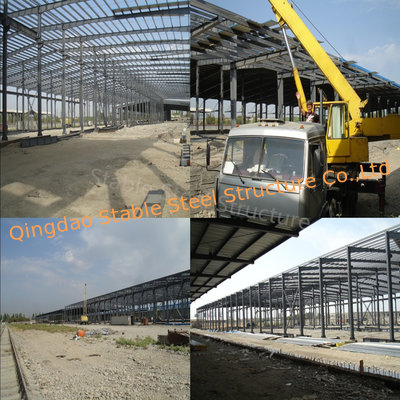 New Design Prefabricated Large Span Light Steel Structure Warehouse supplier