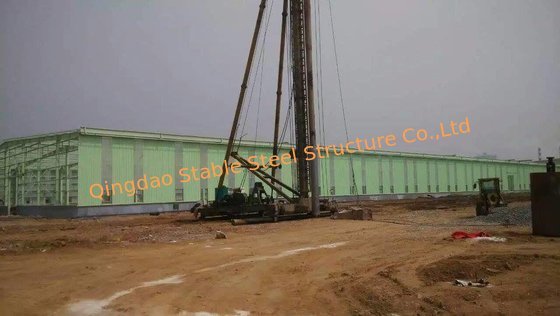 Easy to Build Prefabricated Light Steel Structure Warehouse Pole Building supplier