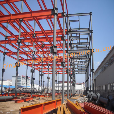 Multi-Storey Steel Fame Commerical Buildings with Nice appearance supplier