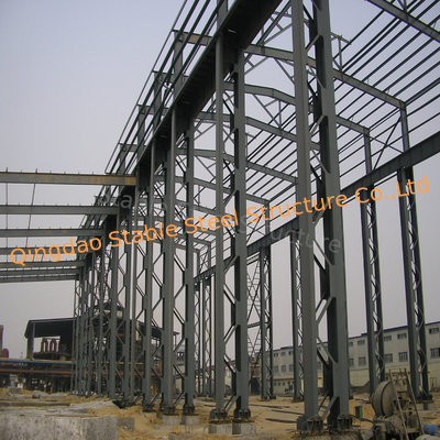 Large Span Steel Frame Buildings with Strong Corrosion Resistance supplier