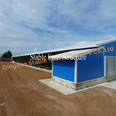 Fine Price Prefabricated Steel Poultry Farm Chicken with best design supplier