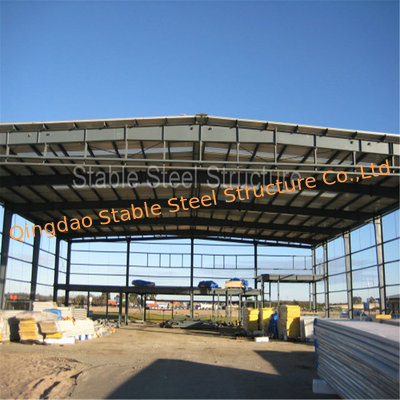 Pre Engineered Steel Structure Building Warehouse for Aircraft Hangar supplier