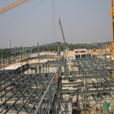 Light Steel Structure Supermarket with Modern Design and large space supplier
