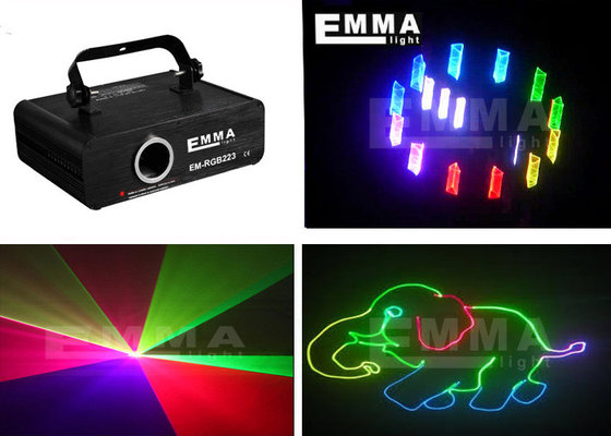 Mini Multi Color Rgb Laser Lighting Show 3d Rotating Stage Lighting
