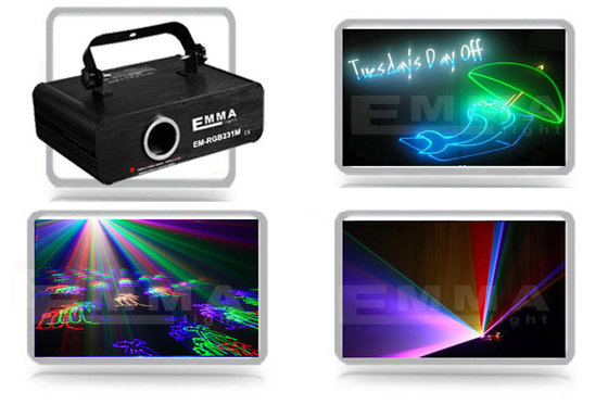 Cartoon Lazer Light Show Animation Laser Light For Stage / Disco