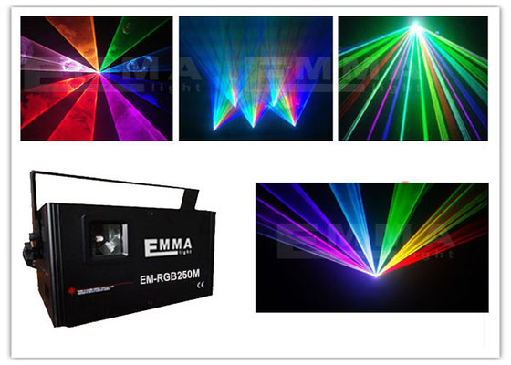Sound Active Full Color Writing Laser Light Display Projector For Disco