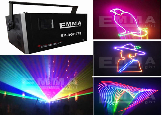Professional stage light 5w ILDA DMX rgb Color outdoor Laser Light Projector