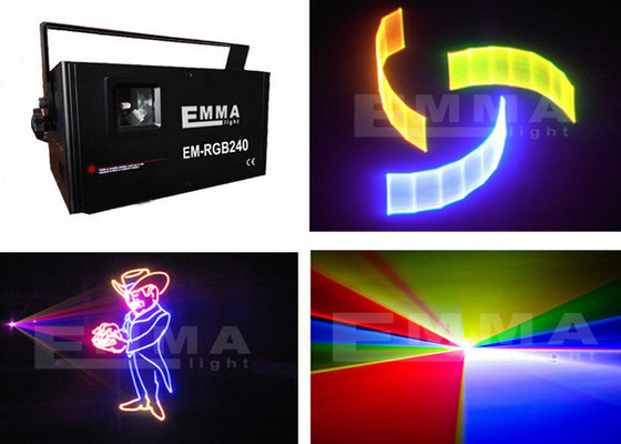 2w3D  Programmable Full Color Laser Light ILDA , Stage Laser Light For DJs
