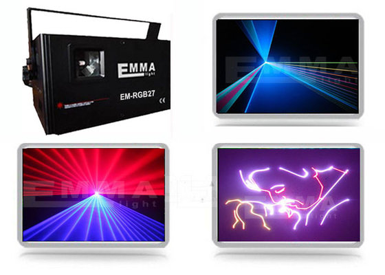 4000RGB 4 Watt Full Colour RGB ILDA SD Laser Light Show Projector