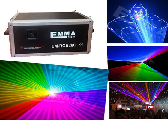 6w RGB full color animation laser light /  laser show machine / outdoor laser projector
