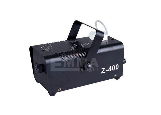 Black 400W Party Smoke Machine , Dry Ice Smoke Machine Remote