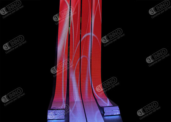 High Definition P3.9 Rental LED Screen Foldable Ultra Thin Lightweight High Contrast LED Mesh