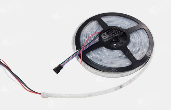 9W / M 5M / Reel DMX LED Strip Lights RGB 18Channels DC24V DMX / Artnet Strip