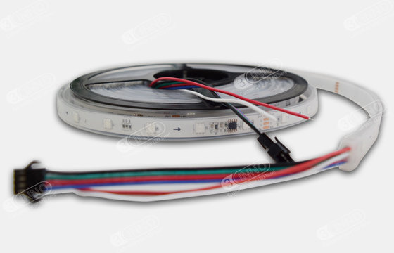 9W / M 5M / Reel DMX LED Strip Lights RGB 18Channels DC24V DMX / Artnet Strip